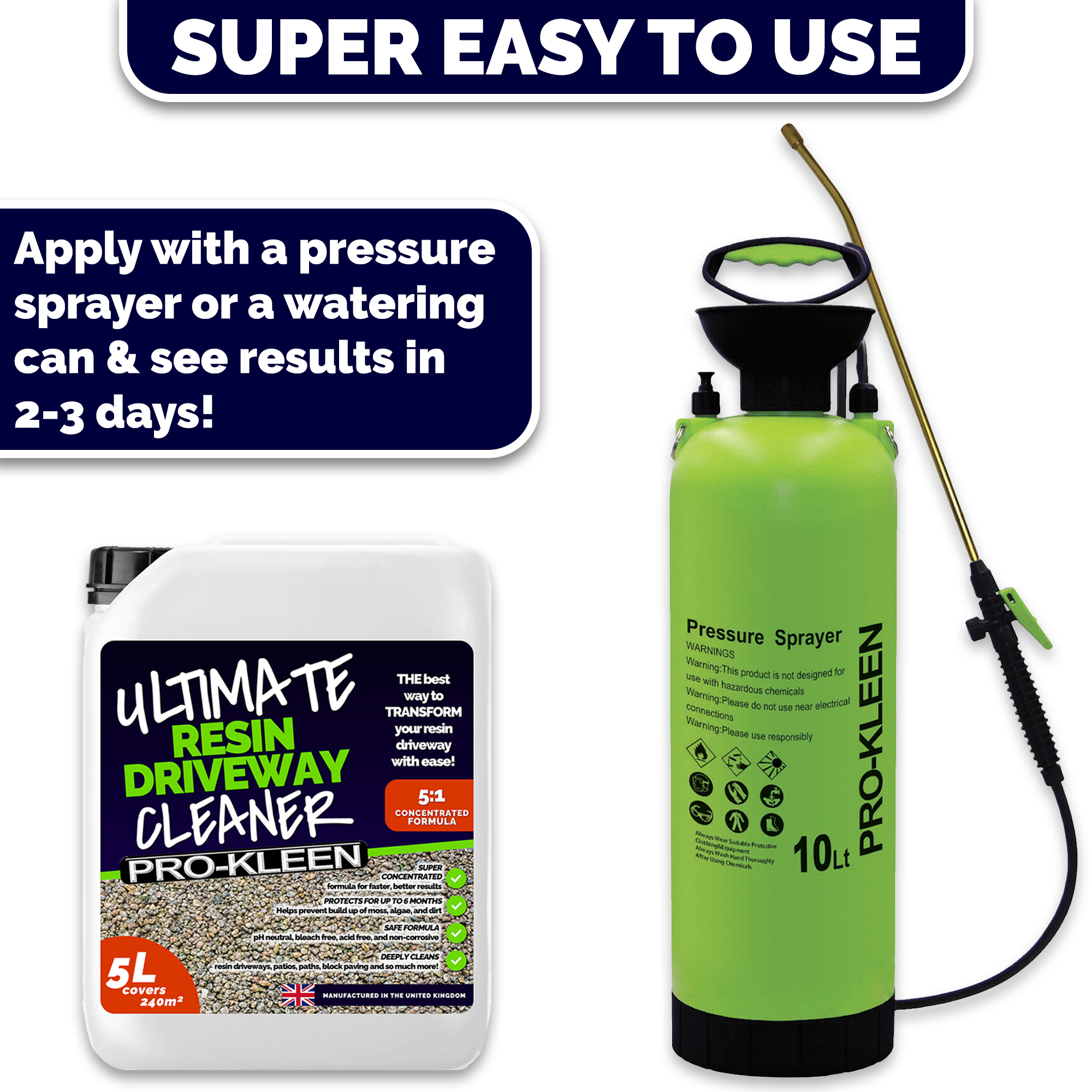 ProKleen Ultimate Resin Driveway Cleaner For Resin Patios, Drives ...