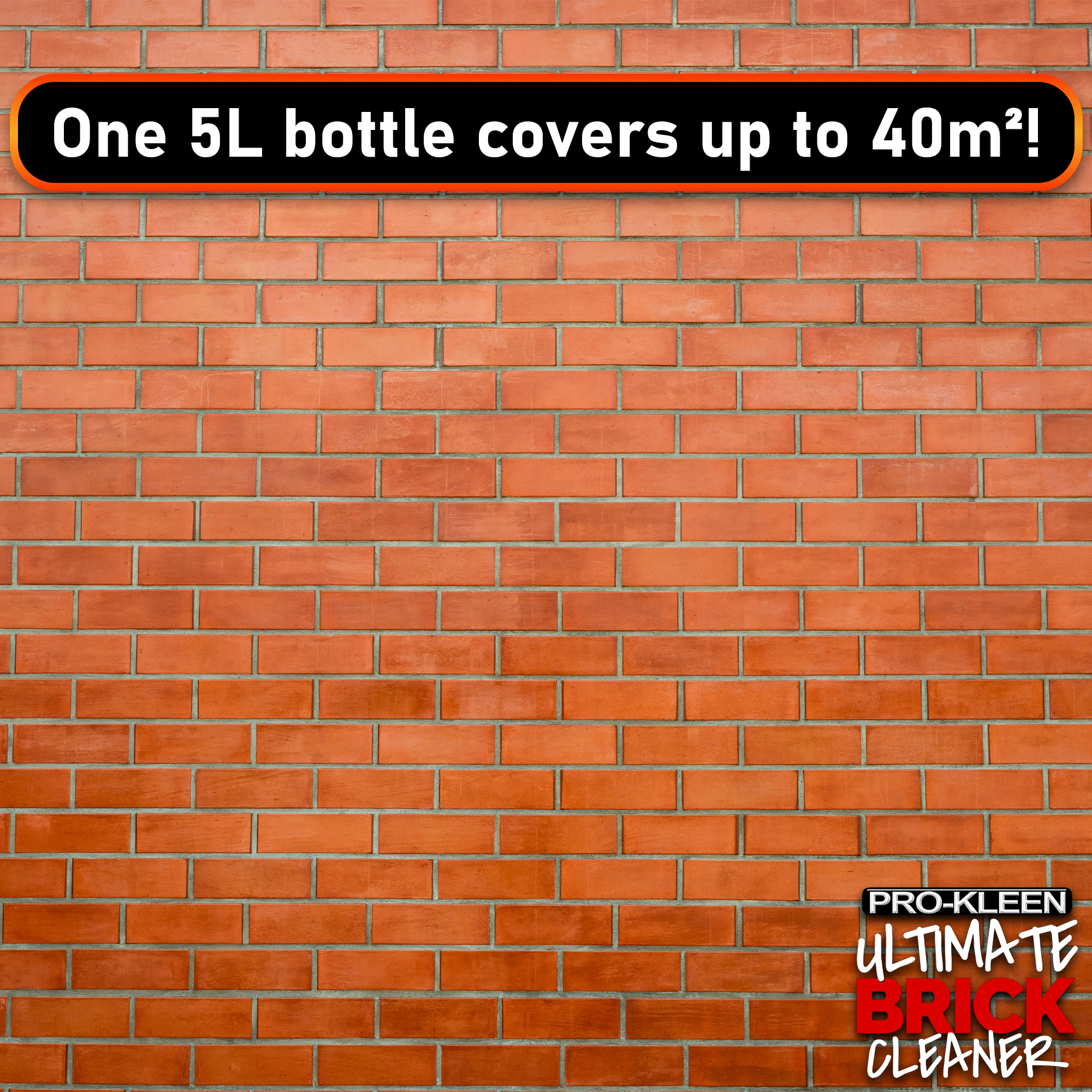 ProKleen Ultimate Brick Cleaner - For Bricks, Patio, Block Paving ...