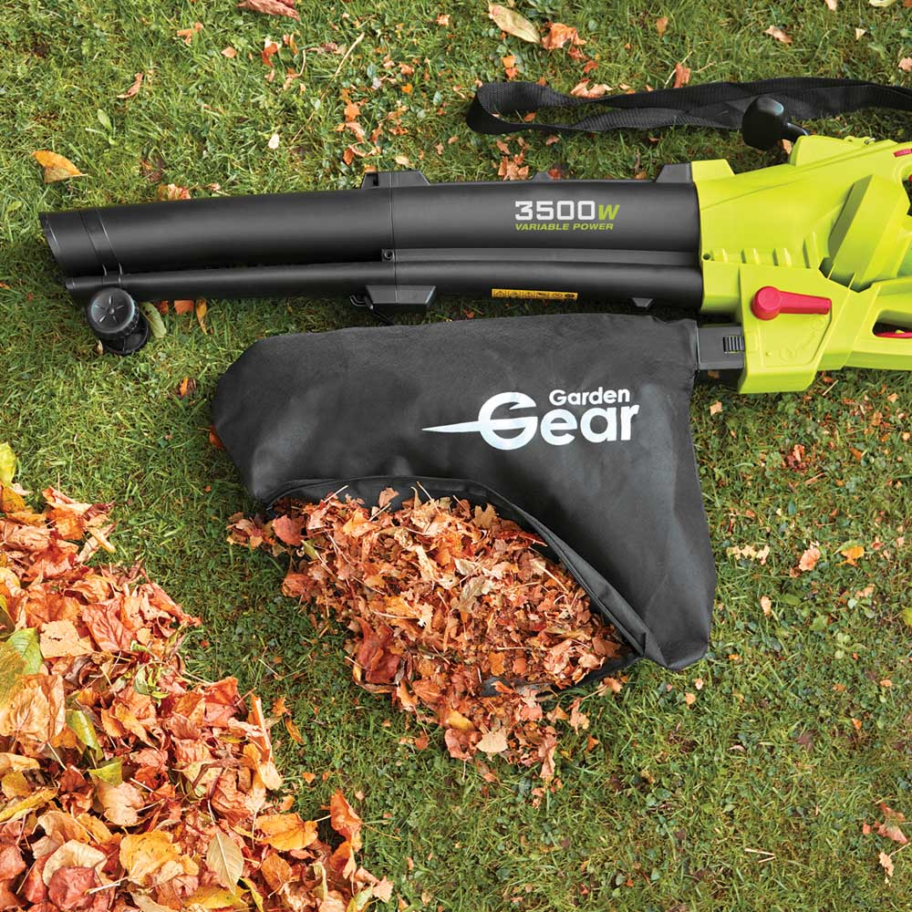 Garden Gear - 3500W 3-in-1 Blower, Vacuum and Shredder