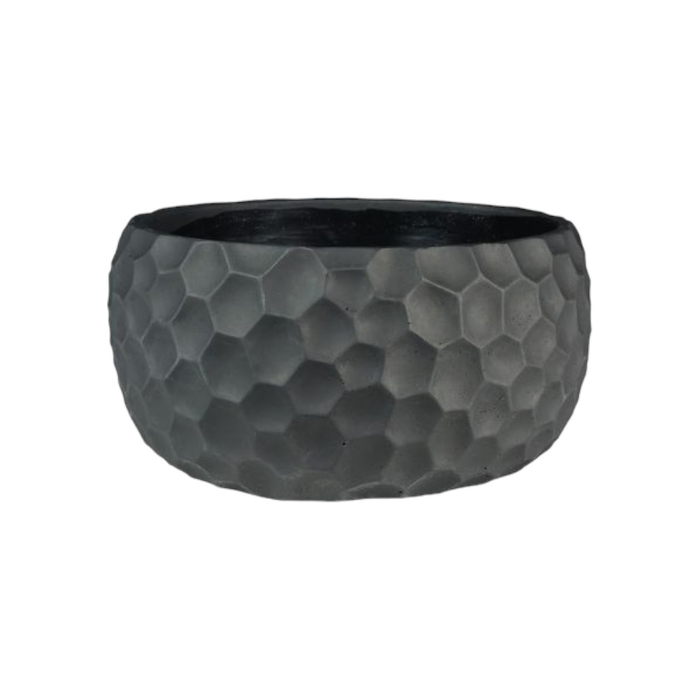Black Honeycomb Planter