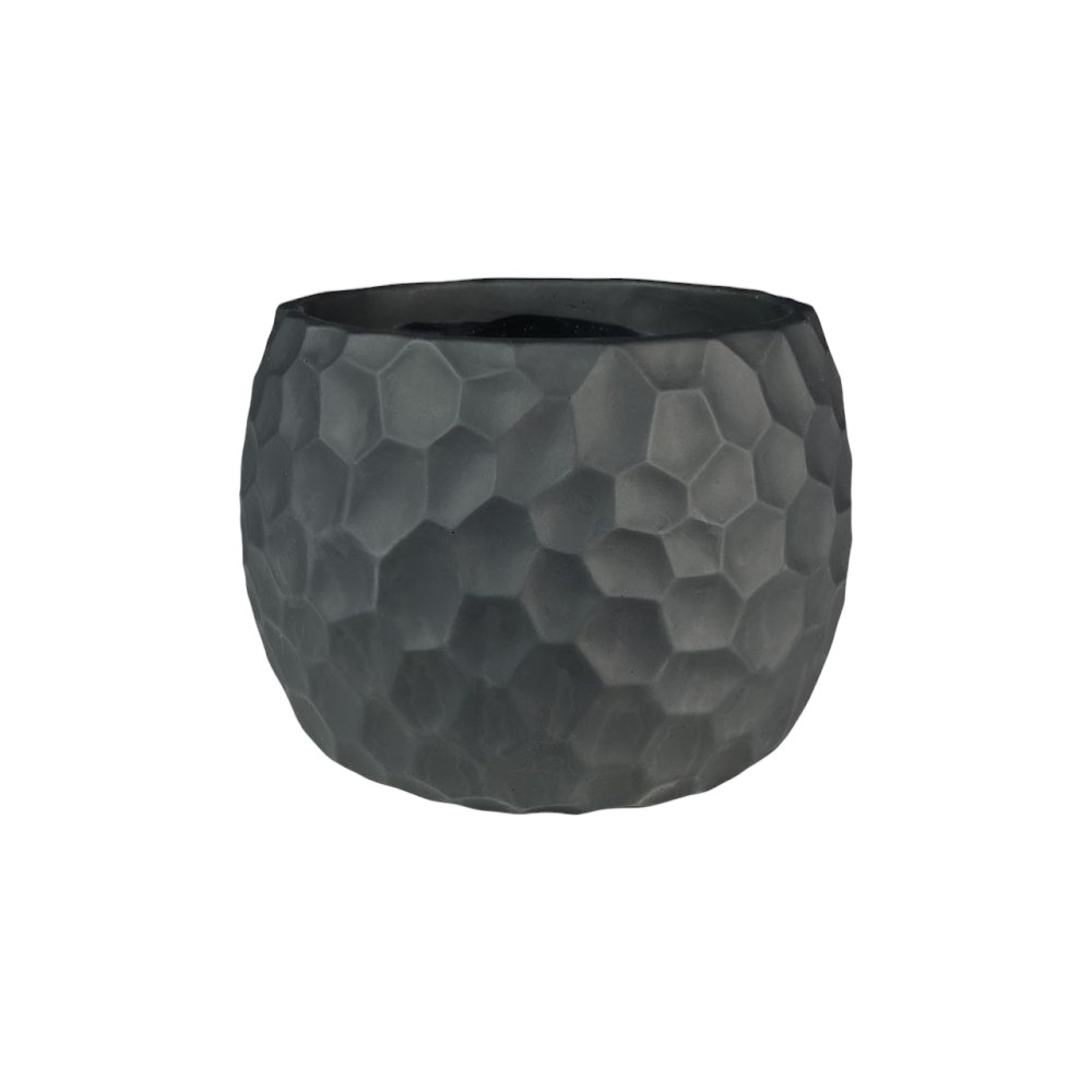 Black Honeycomb Planter