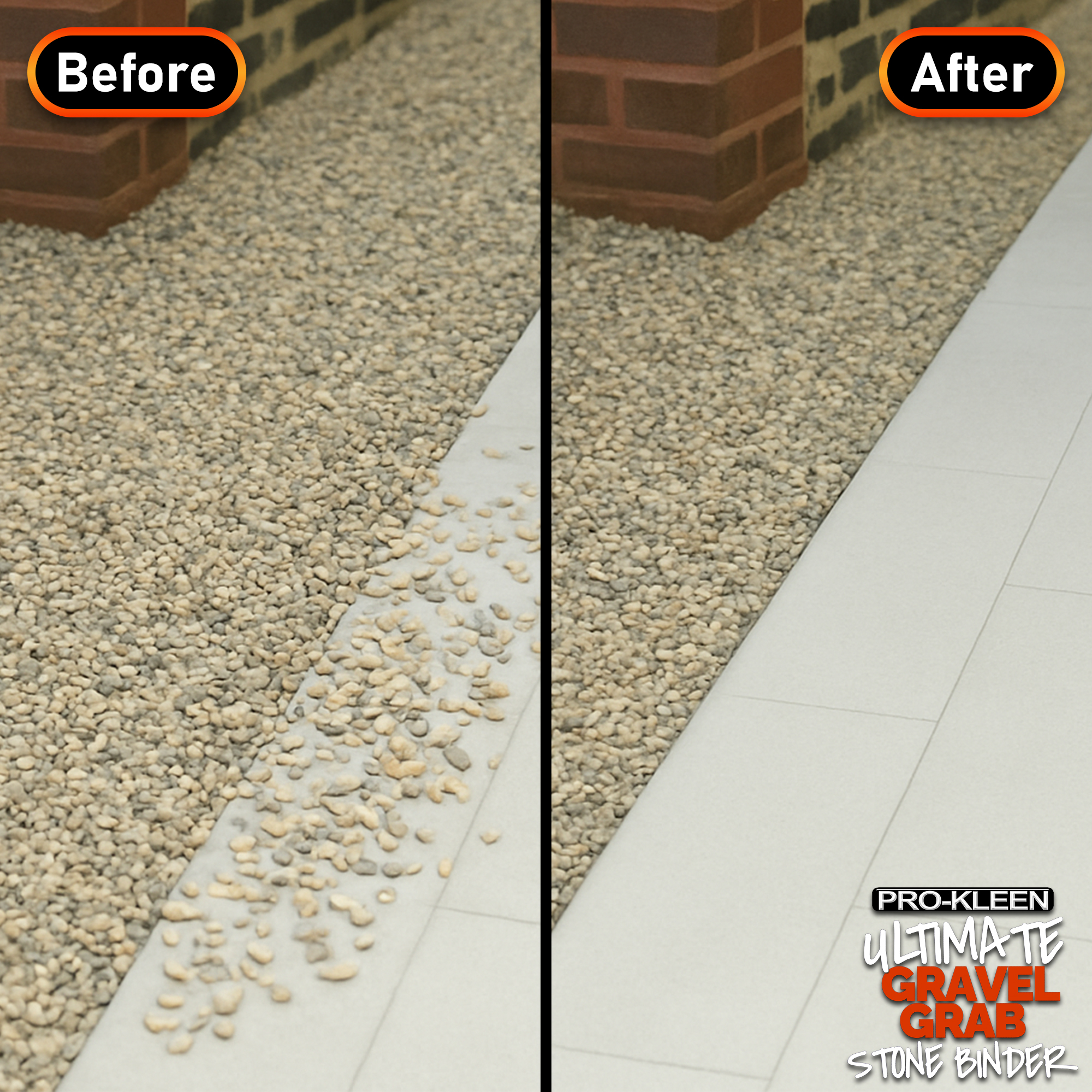 ProKleen Ultimate Gravel Grab Stone Binder Resin Glue - Stone, Slate ...