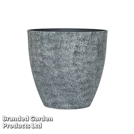Garden Gear - Medium Stone Effect Grey Planter