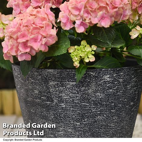 Garden Gear - Grey Stone Effect Planter